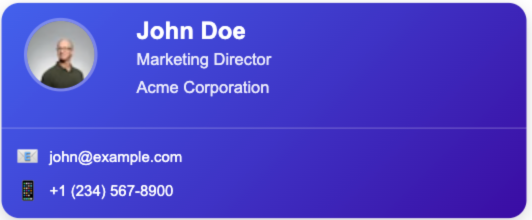 SignaturePro - Beautiful Email Signature Generator